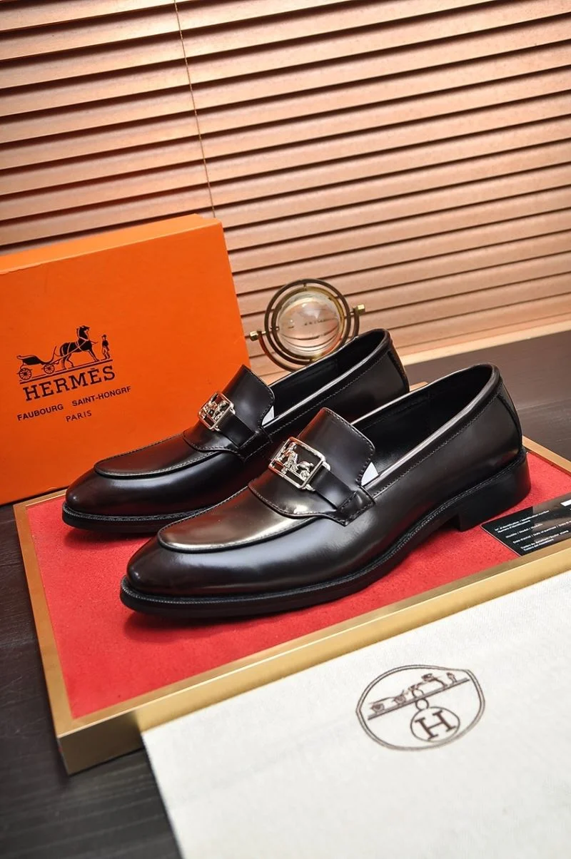 1:1 copy Hermes Business Shoes