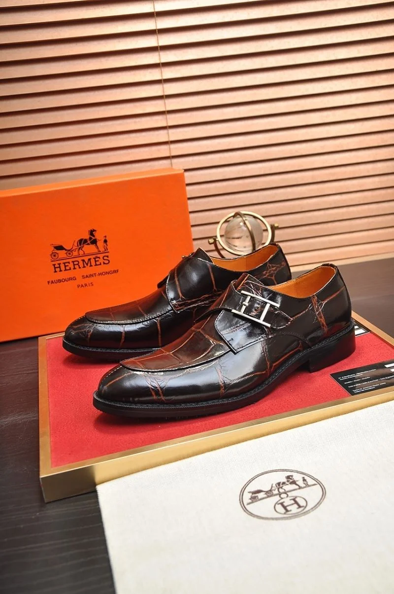 Perfect replica Hermes Business Shoes