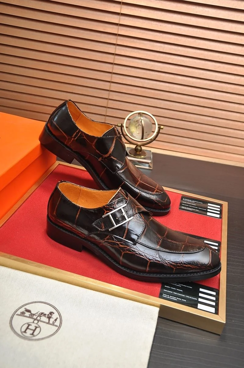 Perfect replica Hermes Business Shoes