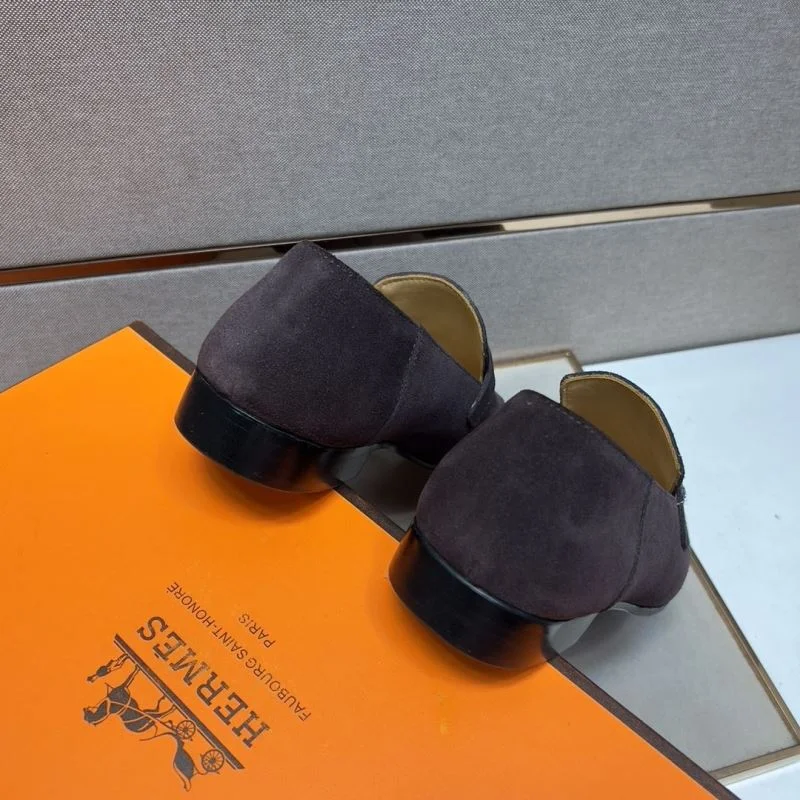 Brand-authenticated Hermes Business Shoes