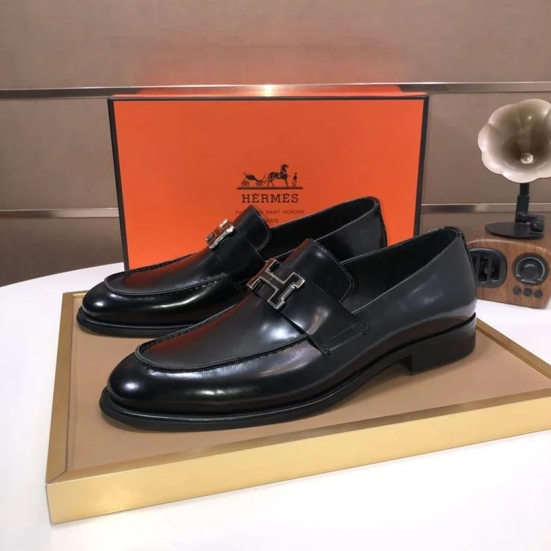 1:1 copy Hermes Business Shoes