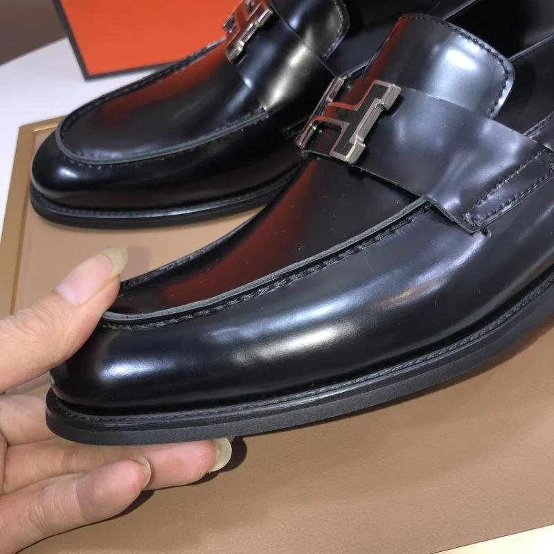 1:1 copy Hermes Business Shoes