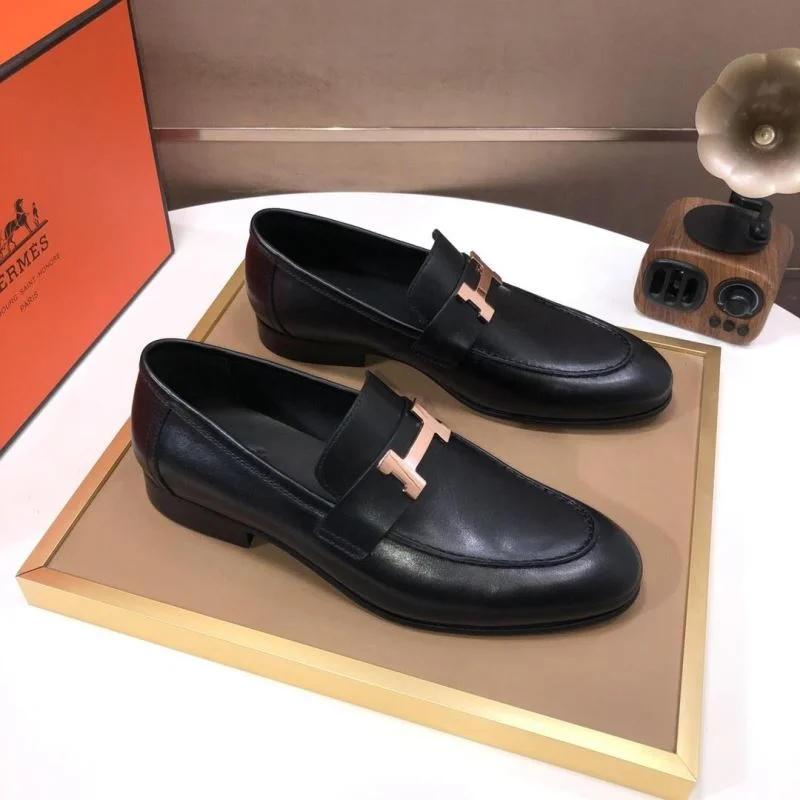 1:1 copy Hermes Business Shoes