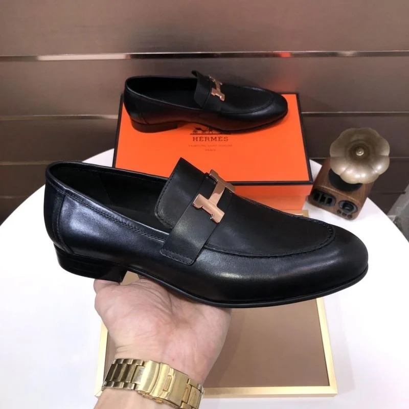 1:1 copy Hermes Business Shoes