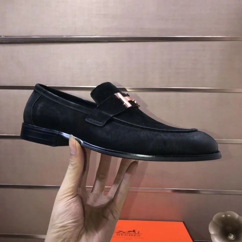 Brand-authenticated Hermes Business Shoes