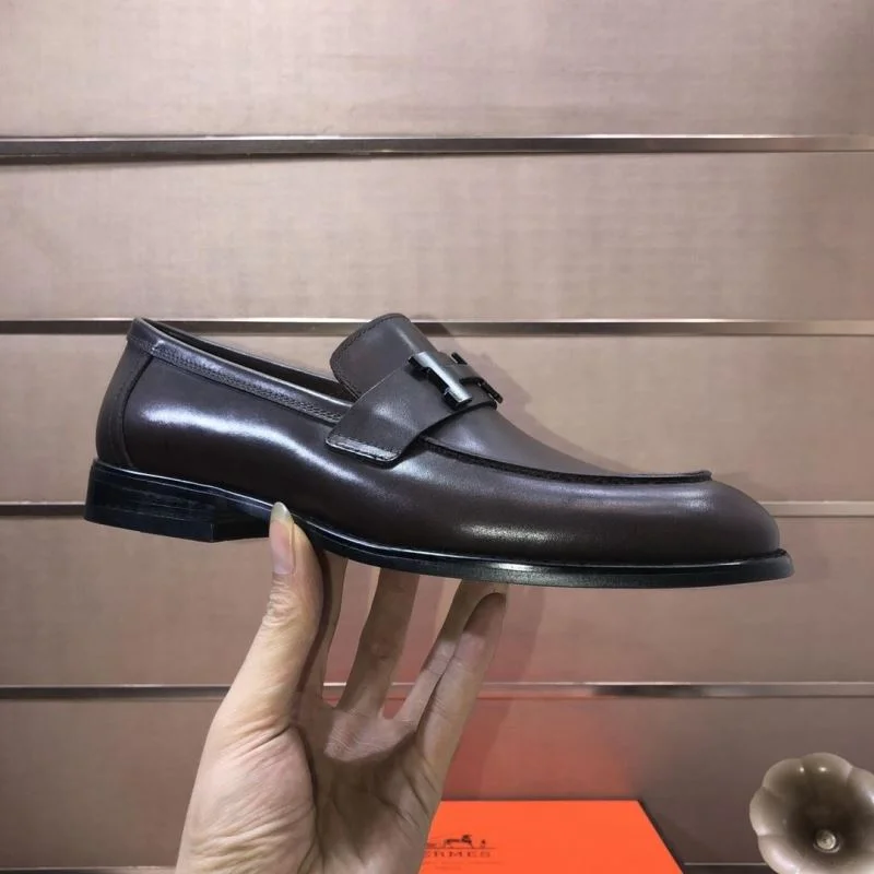 Brand-authenticated Hermes Business Shoes