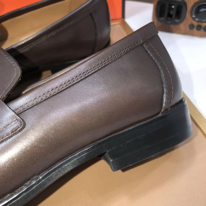 Brand-authenticated Hermes Business Shoes