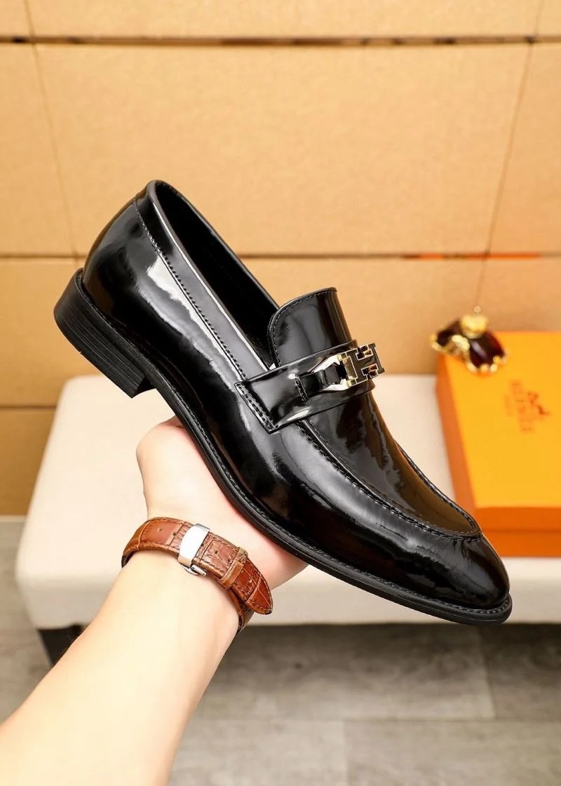 Exact replica Hermes Business Shoes