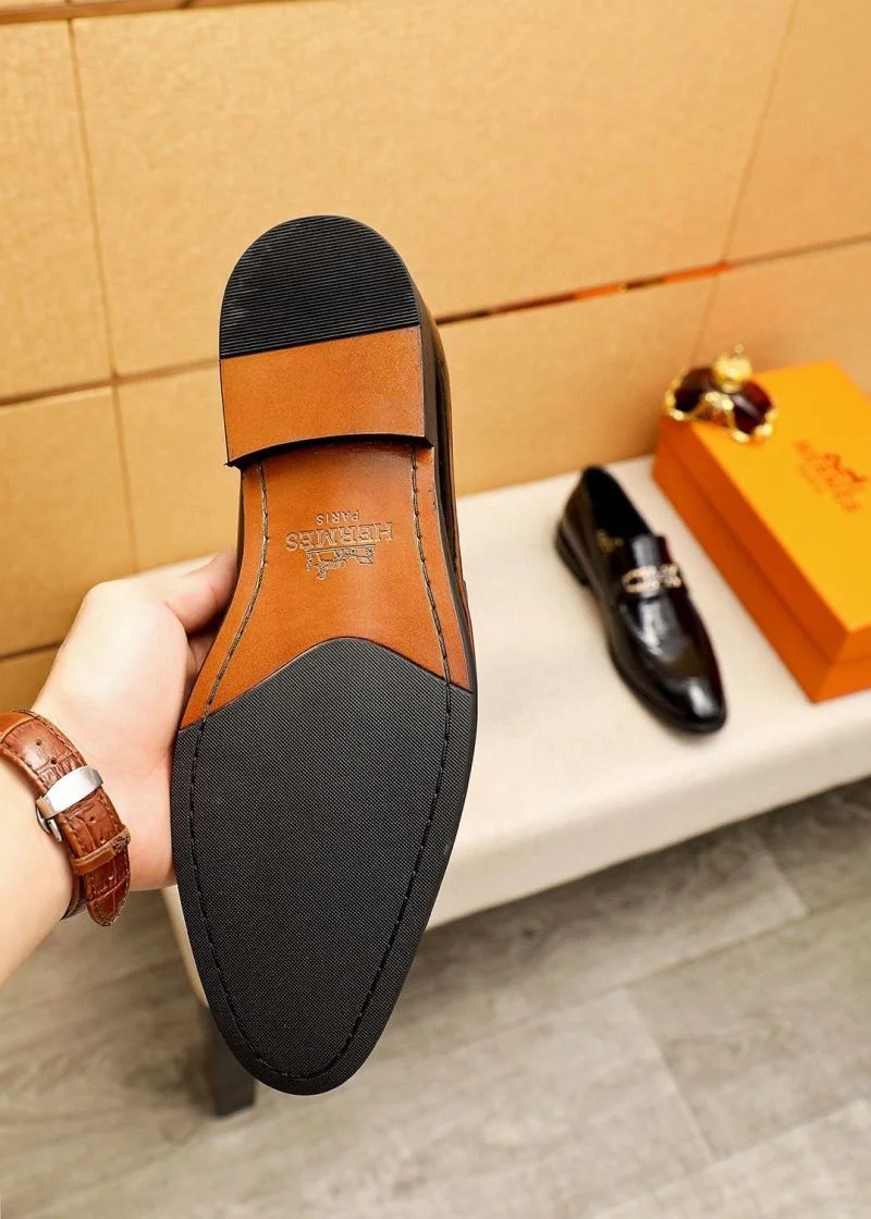 Exact replica Hermes Business Shoes