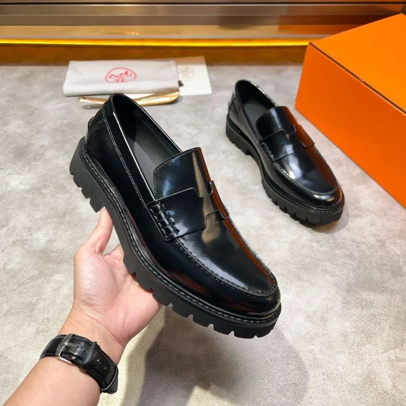 Perfect replica Hermes Business Shoes