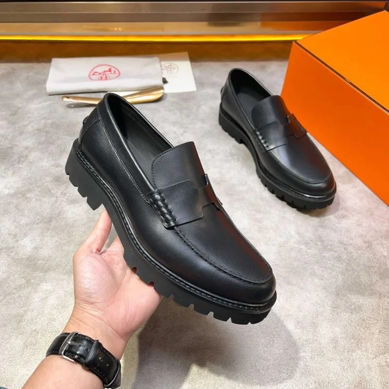 Exact replica Hermes Business Shoes
