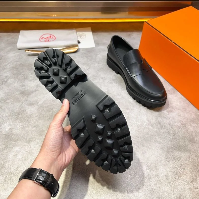 Exact replica Hermes Business Shoes