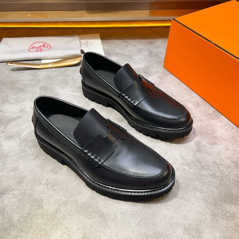 Exact replica Hermes Business Shoes