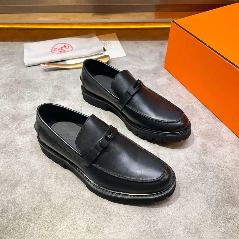 1:1 copy Hermes Business Shoes