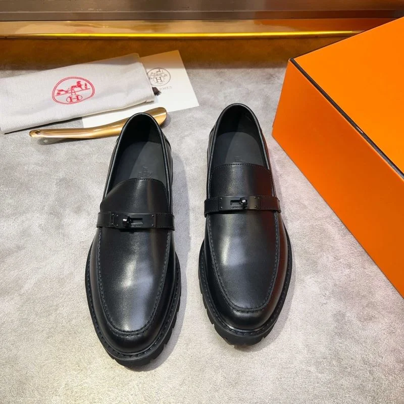 1:1 copy Hermes Business Shoes