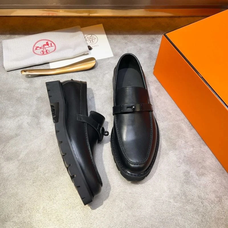 1:1 copy Hermes Business Shoes