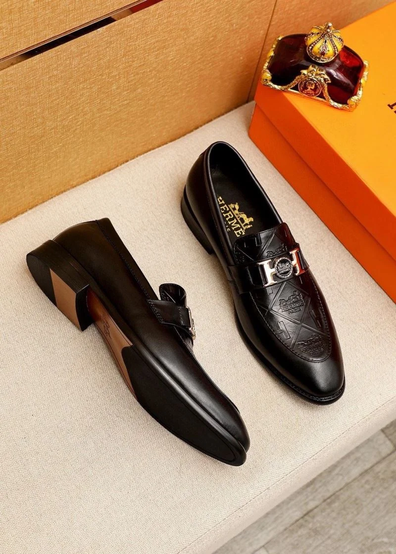 Perfect replica Hermes Business Shoes