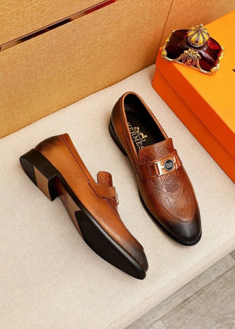 Exact replica Hermes Business Shoes