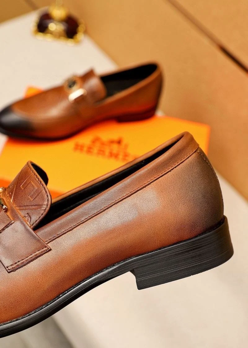 Exact replica Hermes Business Shoes