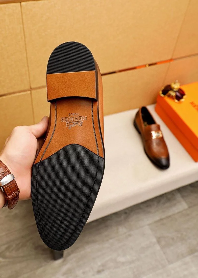 Exact replica Hermes Business Shoes
