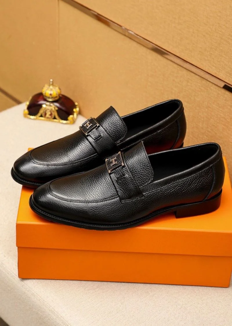 Brand-authenticated Hermes Business Shoes