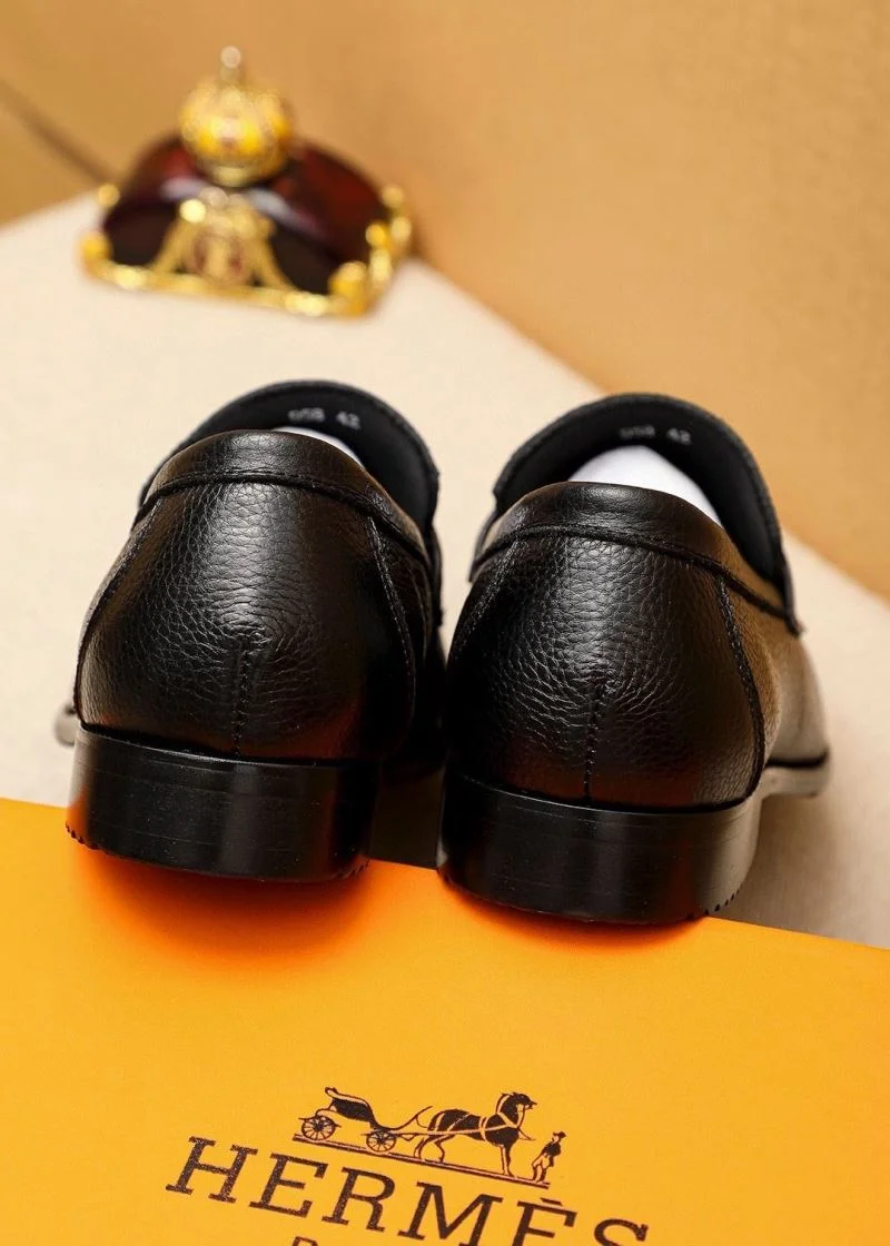 Brand-authenticated Hermes Business Shoes