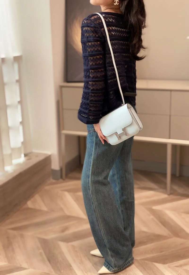 Top mirror Hermes Constance Bags