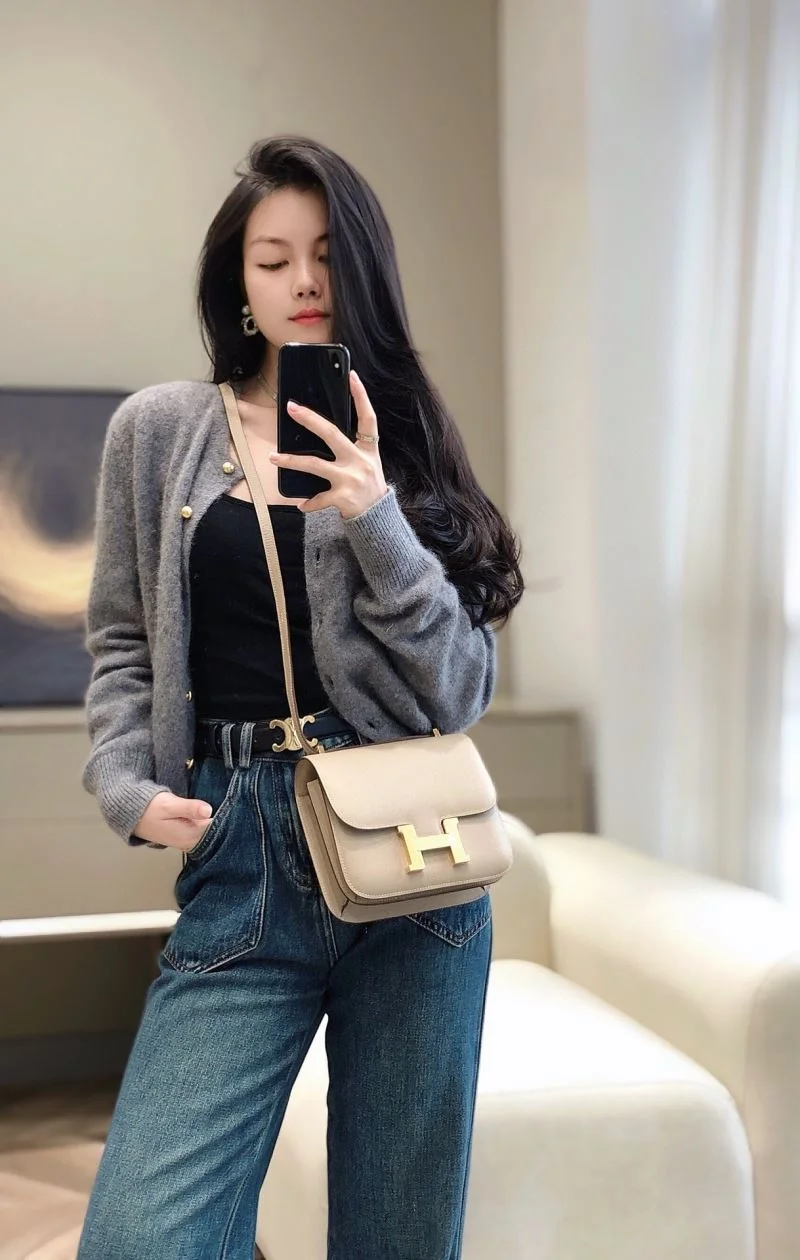 Mirror quality Hermes Constance Bags