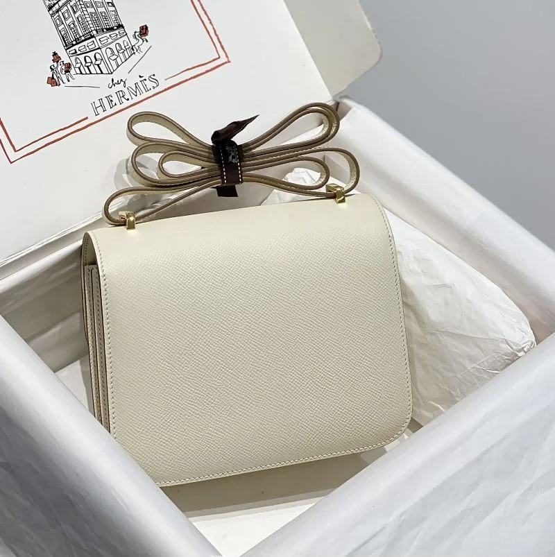 Brand-authenticated Hermes Constance Bags