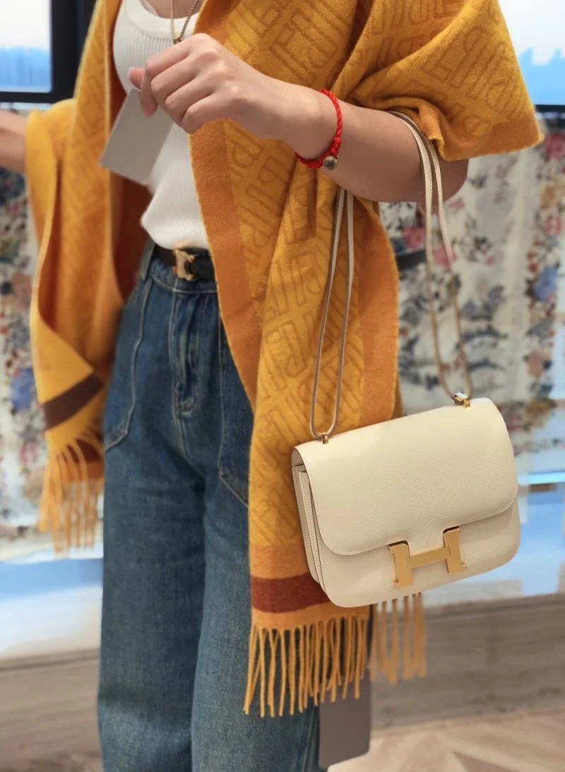 Brand-authenticated Hermes Constance Bags
