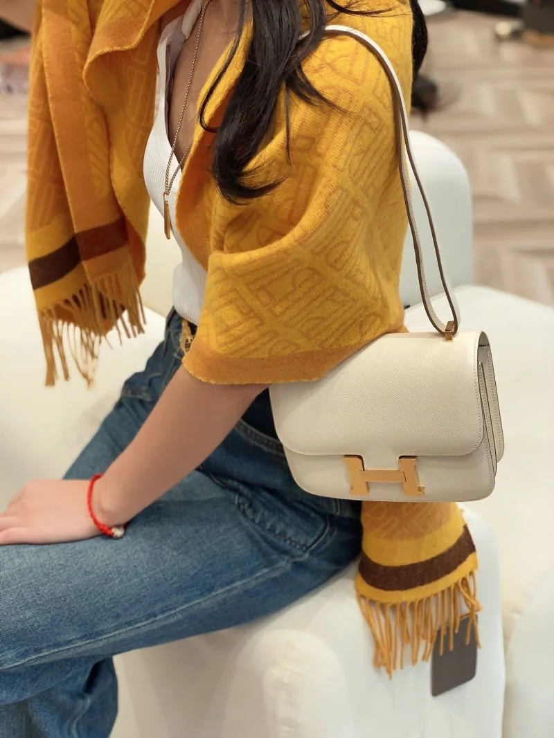 Brand-authenticated Hermes Constance Bags