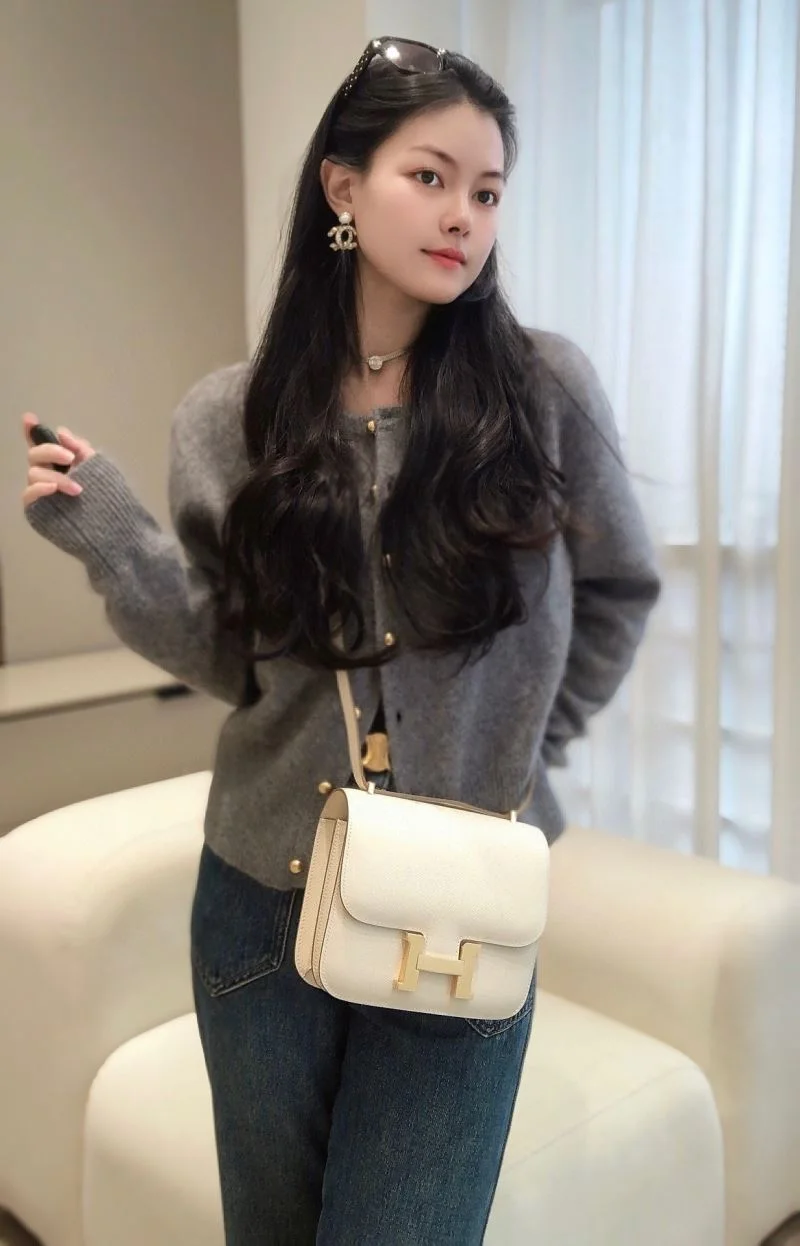 Brand-authenticated Hermes Constance Bags
