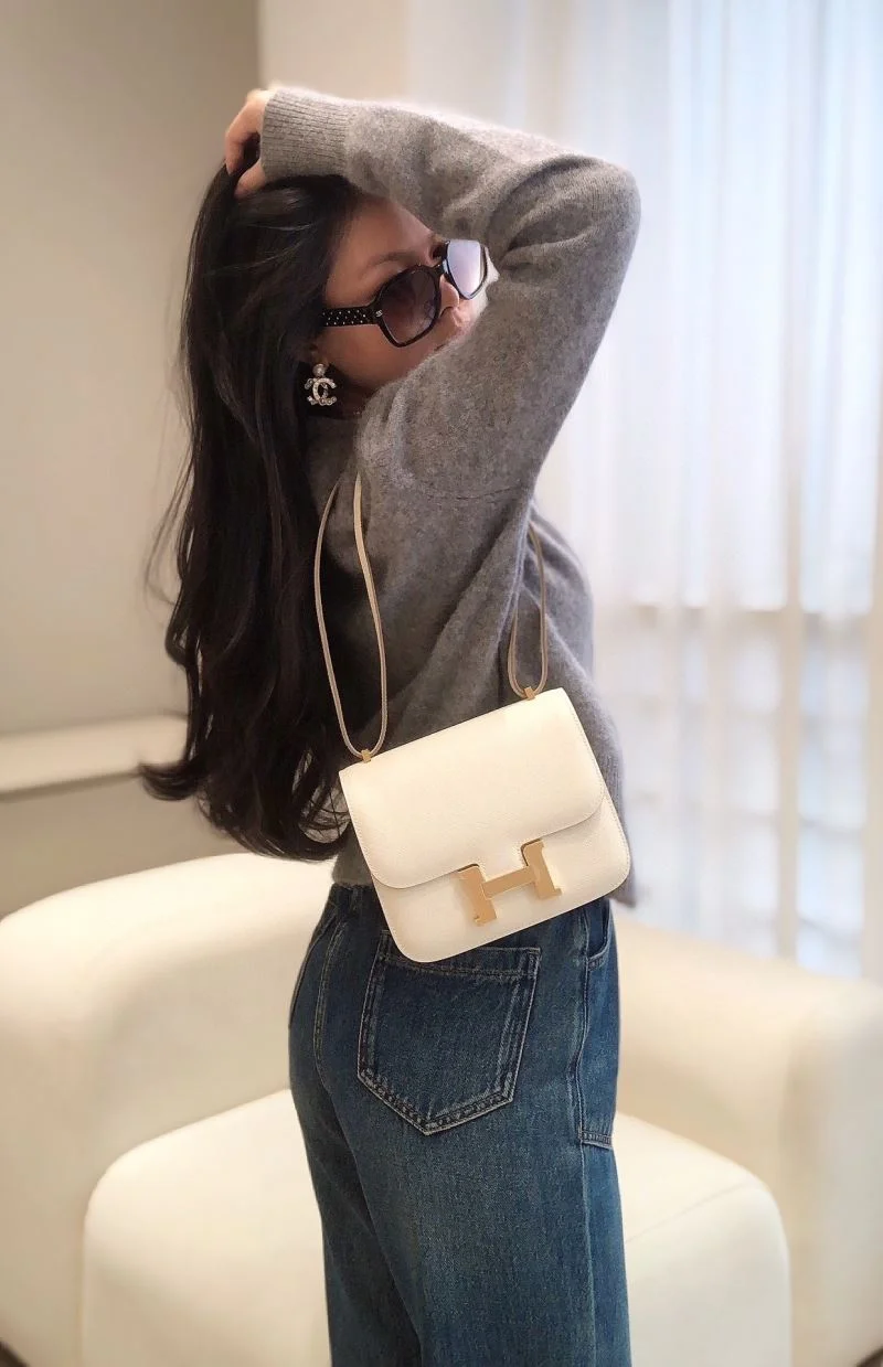 Brand-authenticated Hermes Constance Bags