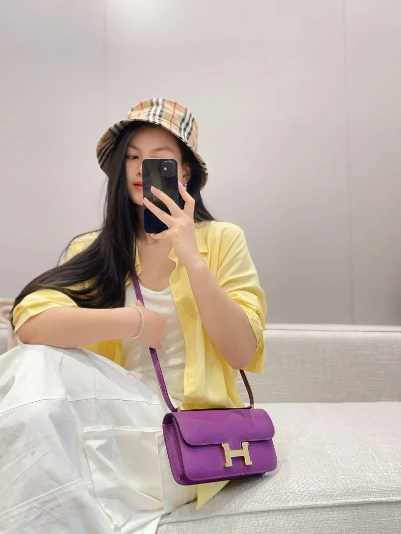 Brand-authenticated Hermes Constance Bags