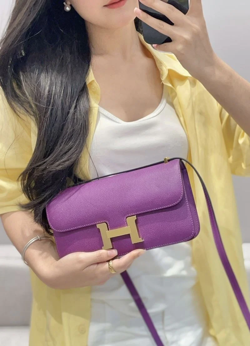 Brand-authenticated Hermes Constance Bags