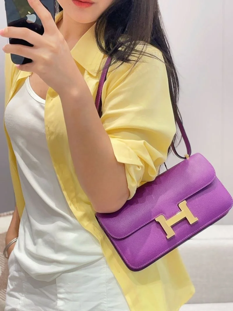 Brand-authenticated Hermes Constance Bags