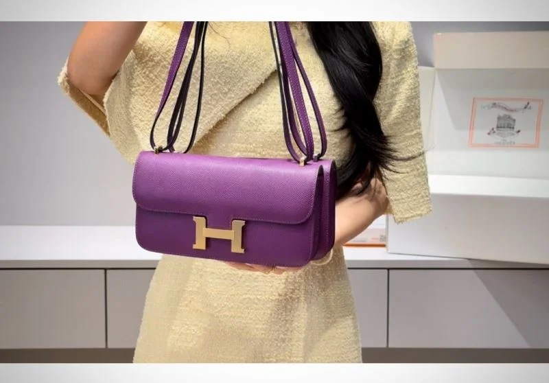 Brand-authenticated Hermes Constance Bags