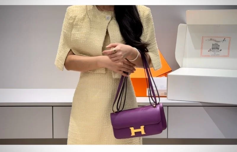 Brand-authenticated Hermes Constance Bags