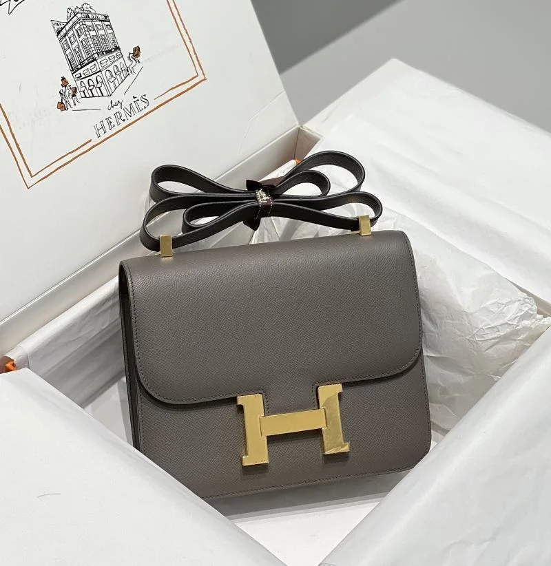 Brand-authenticated Hermes Constance Bags