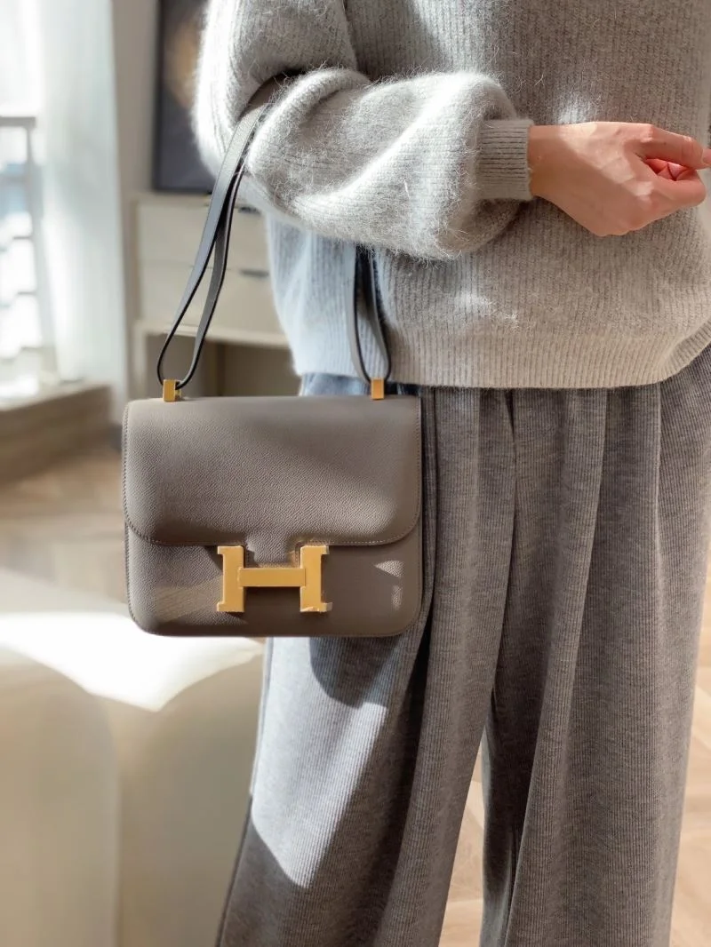 Brand-authenticated Hermes Constance Bags