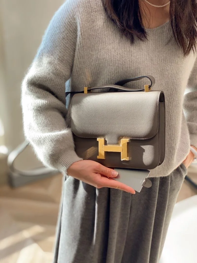 Brand-authenticated Hermes Constance Bags