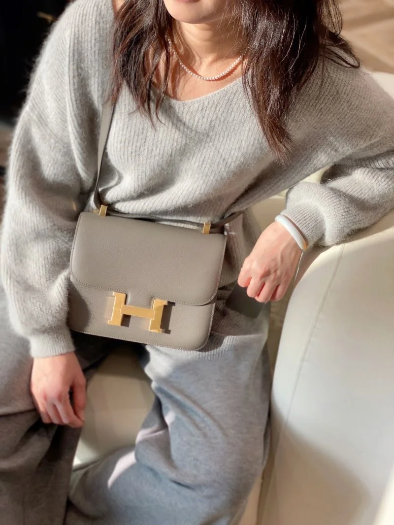 Brand-authenticated Hermes Constance Bags