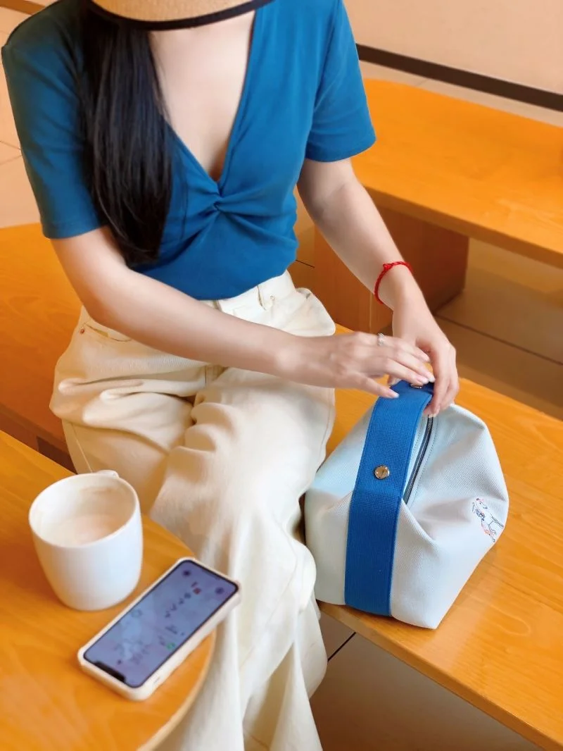 Exact replica Hermes Cosmetic Bags