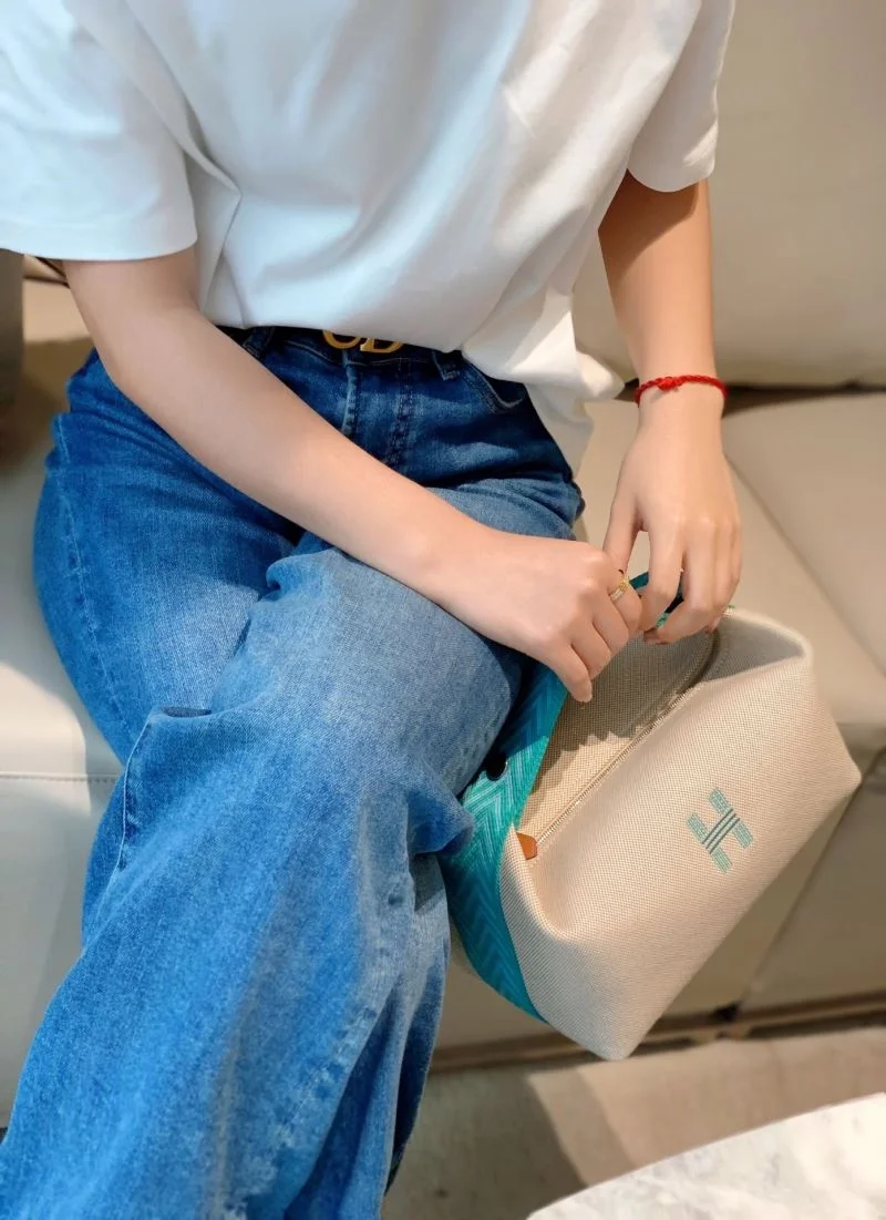 Top mirror Hermes Cosmetic Bags