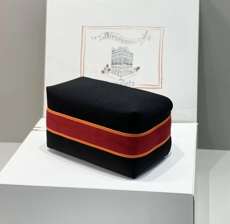 Authentic Hermes Cosmetic Bags