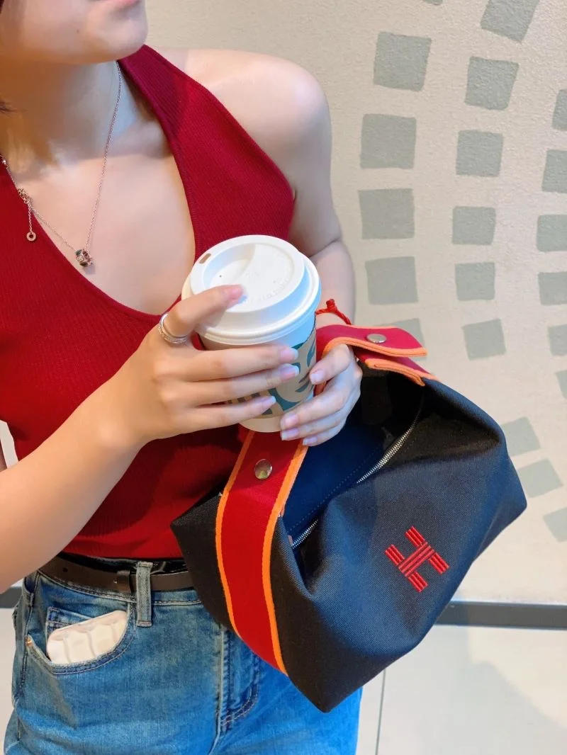 Authentic Hermes Cosmetic Bags