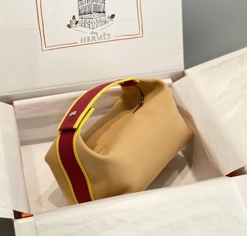 Genuine Hermes Cosmetic Bags