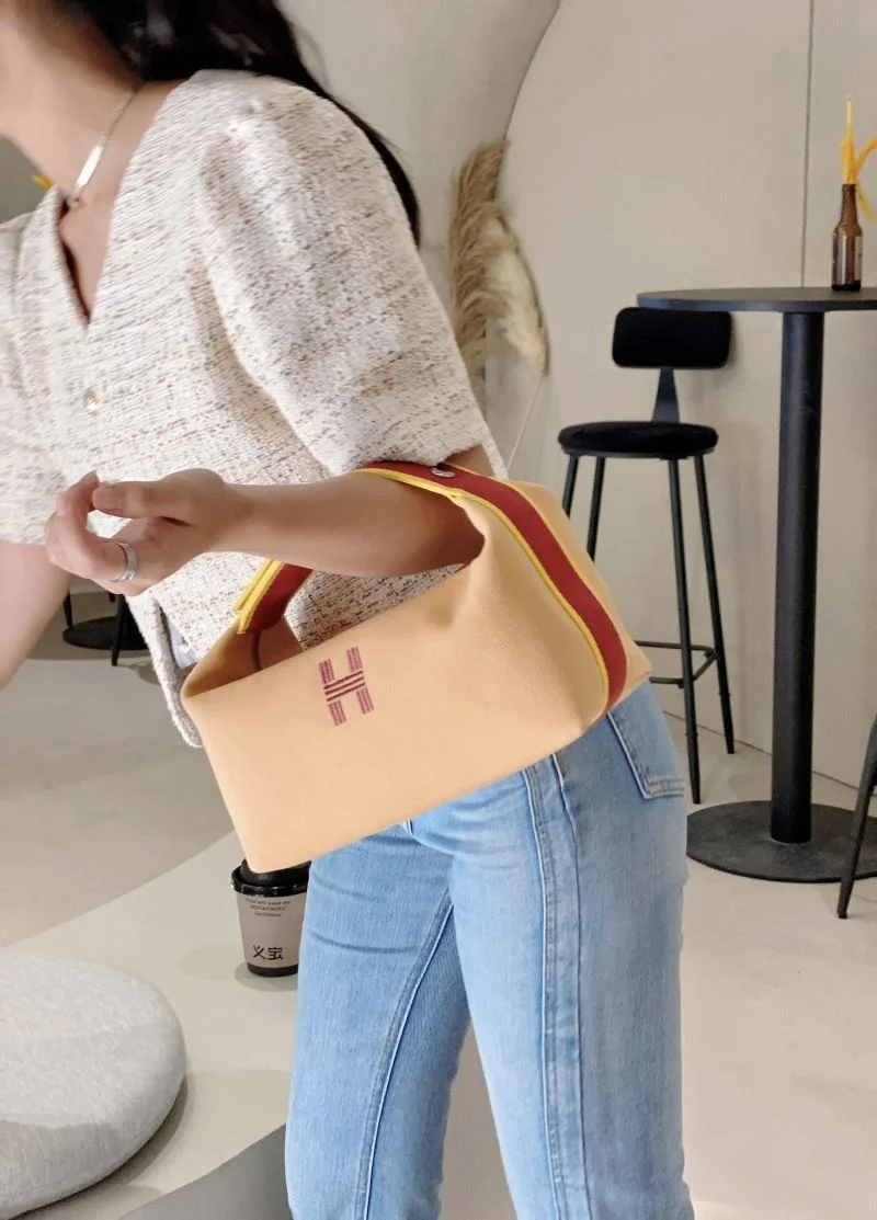 Genuine Hermes Cosmetic Bags