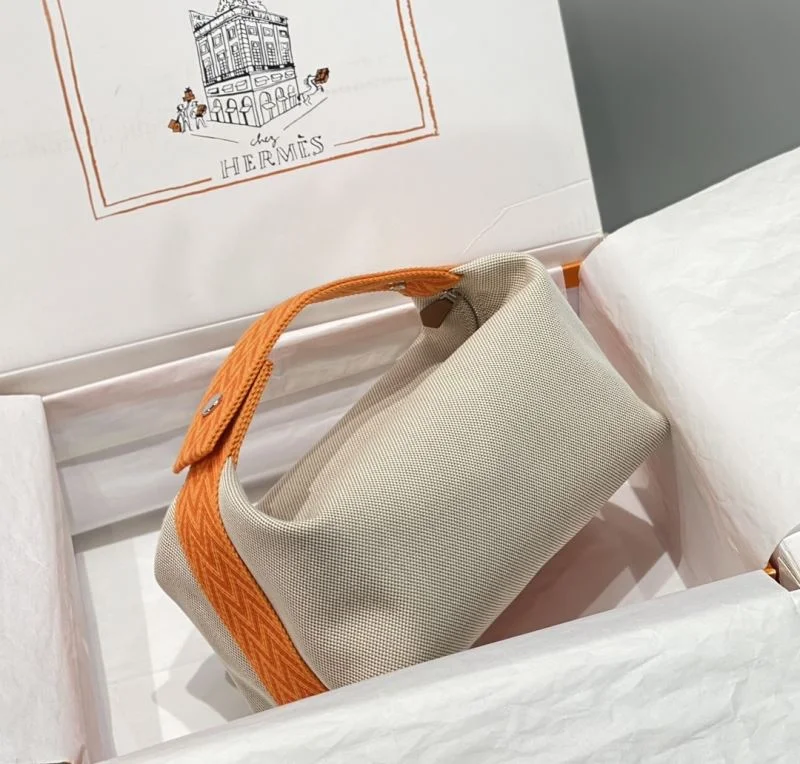 High fidelity Hermes Cosmetic Bags