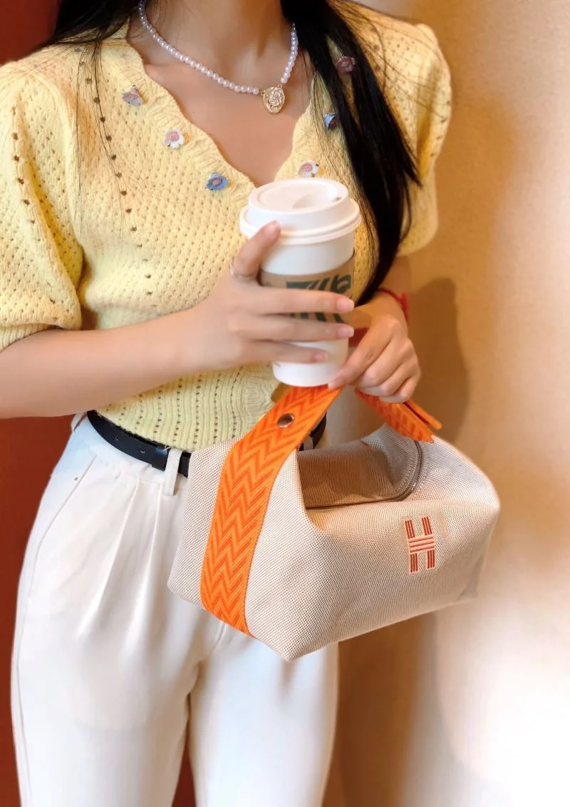 High fidelity Hermes Cosmetic Bags